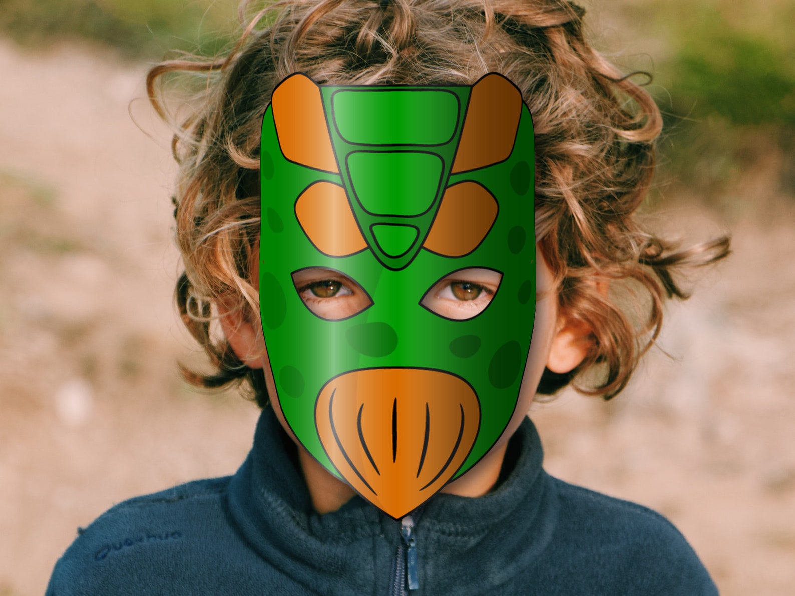 Dinosaur Stegosaurus Mask Printable, Paper DIY for Kids and Adults. PDF ...