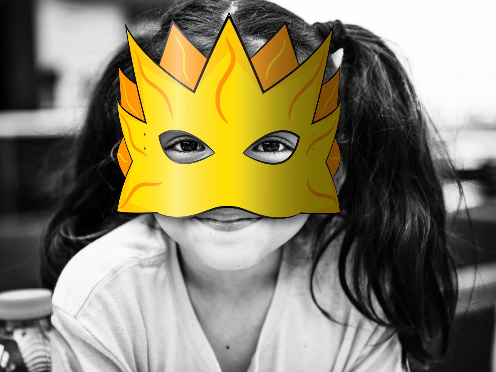 Sun Masks Printable Color Coloring Paper DIY for Kids and - Etsy