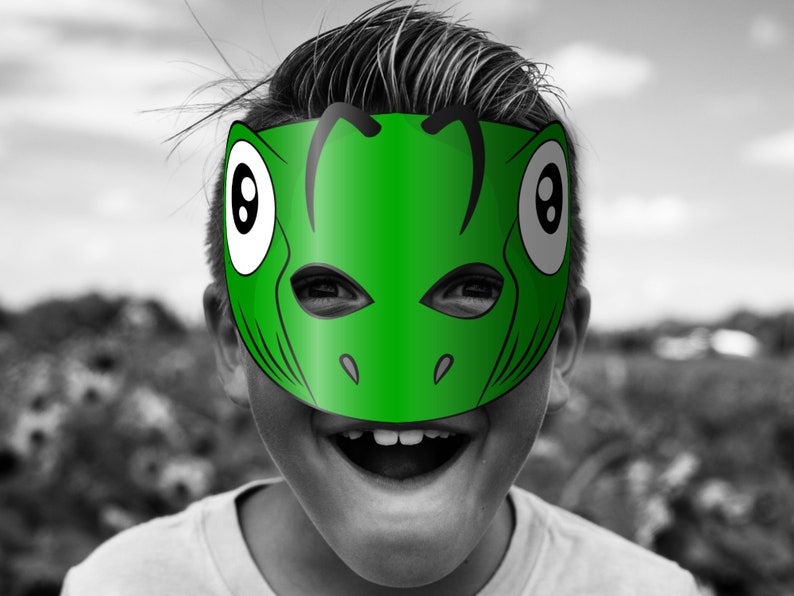 Grasshopper Mask Printable Paper DIY for Kids and Adults. PDF - Etsy