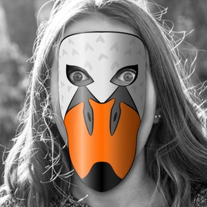 Swan Mask Printable Paper DIY for Kids and Adults. PDF - Etsy