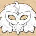 Chicken Mask Printable Coloring, Hen Mask, Paper DIY for Kids and ...