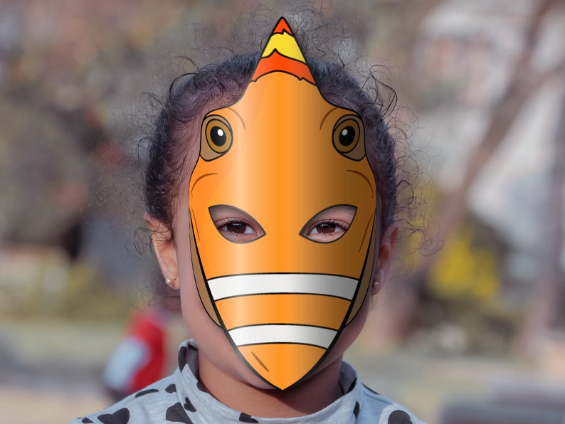 Dinosaur Pterodactyl Mask Printable, Pteranodon, Paper DIY for Kids and ...