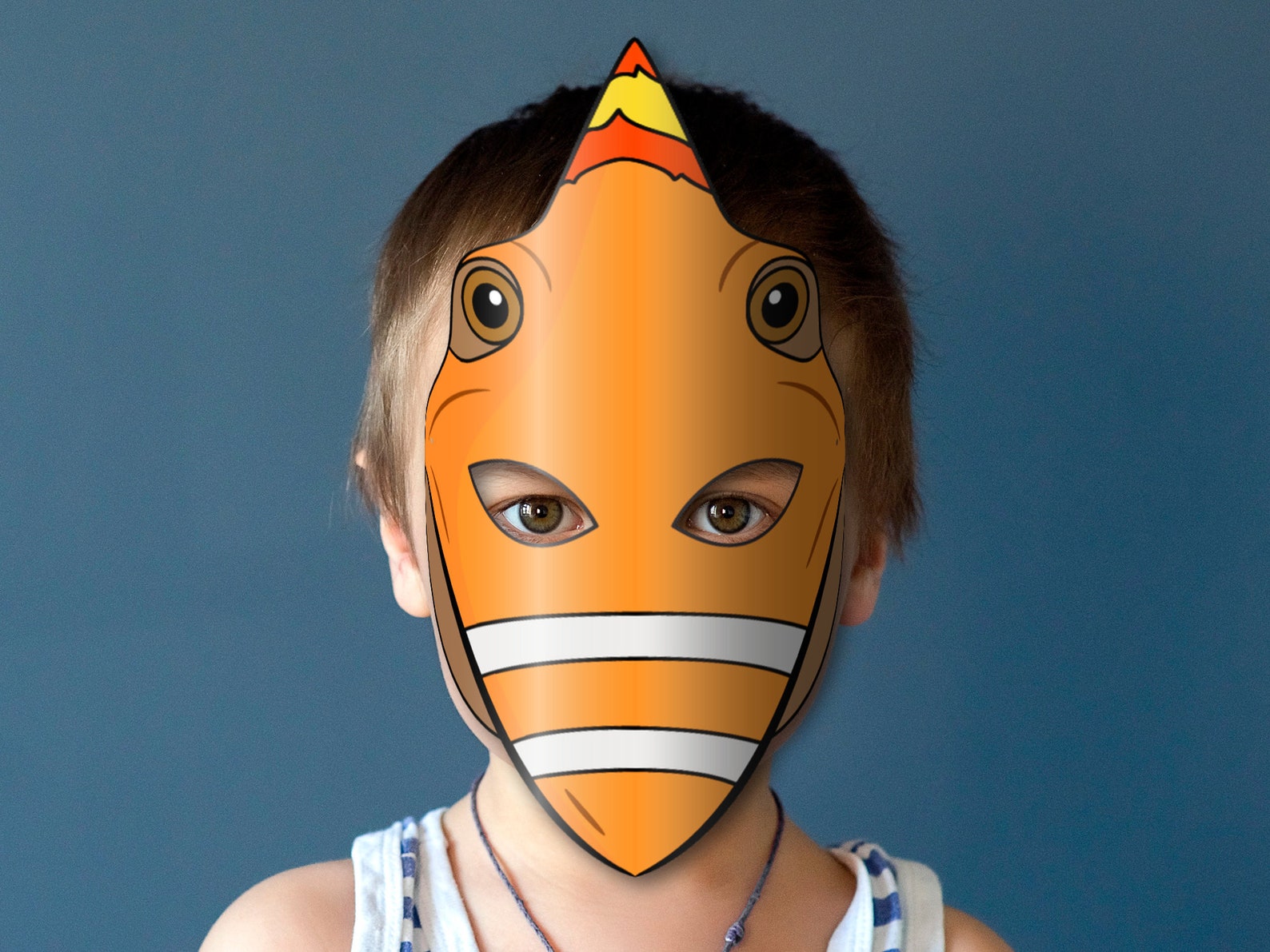 Dinosaur Pterodactyl Mask Printable, Pteranodon, Paper DIY for Kids and ...