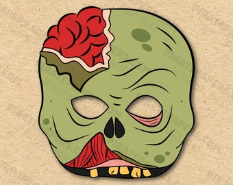 Grasshopper Mask Printable Paper DIY for Kids and Adults. PDF - Etsy