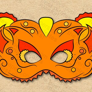 Fairy 2 Mask Printable Paper DIY for Kids and Adults. PDF - Etsy