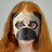 Pug Mask Printable, Paper DIY for Kids and Adults. PDF Template ...