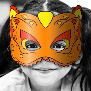 Fairy 2 Mask Printable Paper DIY for Kids and Adults. PDF - Etsy