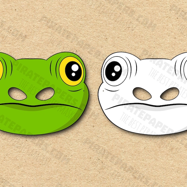 Frog Mask - Etsy