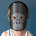 Gorilla Masks Printable Color Coloring, Paper DIY for Kids and Adults ...