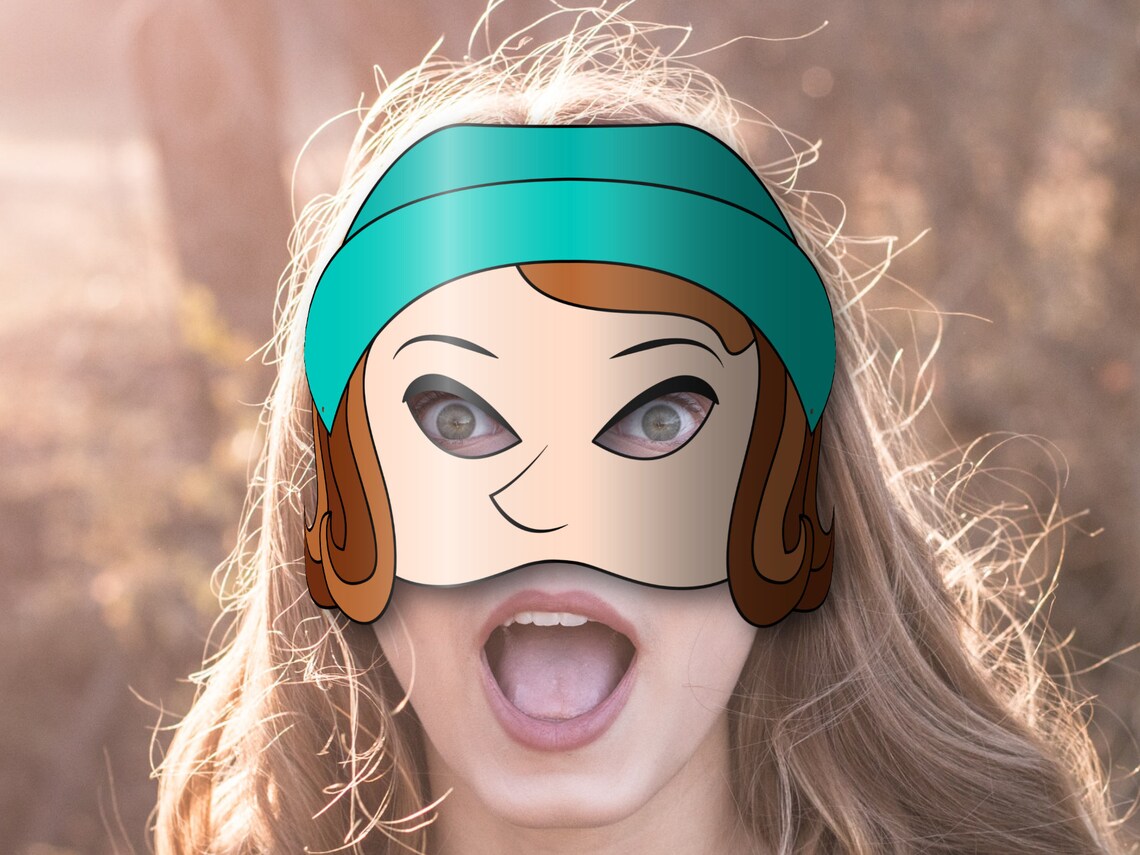 Mother Mask Printable little Red Riding Hood, Paper DIY for Kids and ...