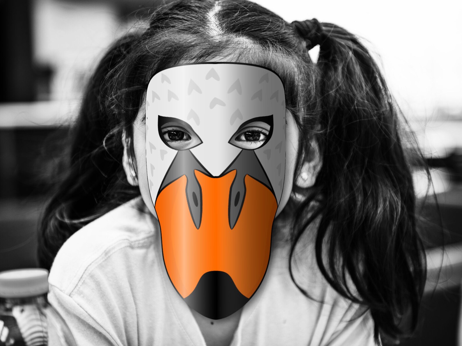 Swan Mask Printable Paper DIY for Kids and Adults. PDF - Etsy