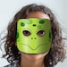 Turtle Mask Printable, Paper DIY for Kids and Adults. PDF Template ...