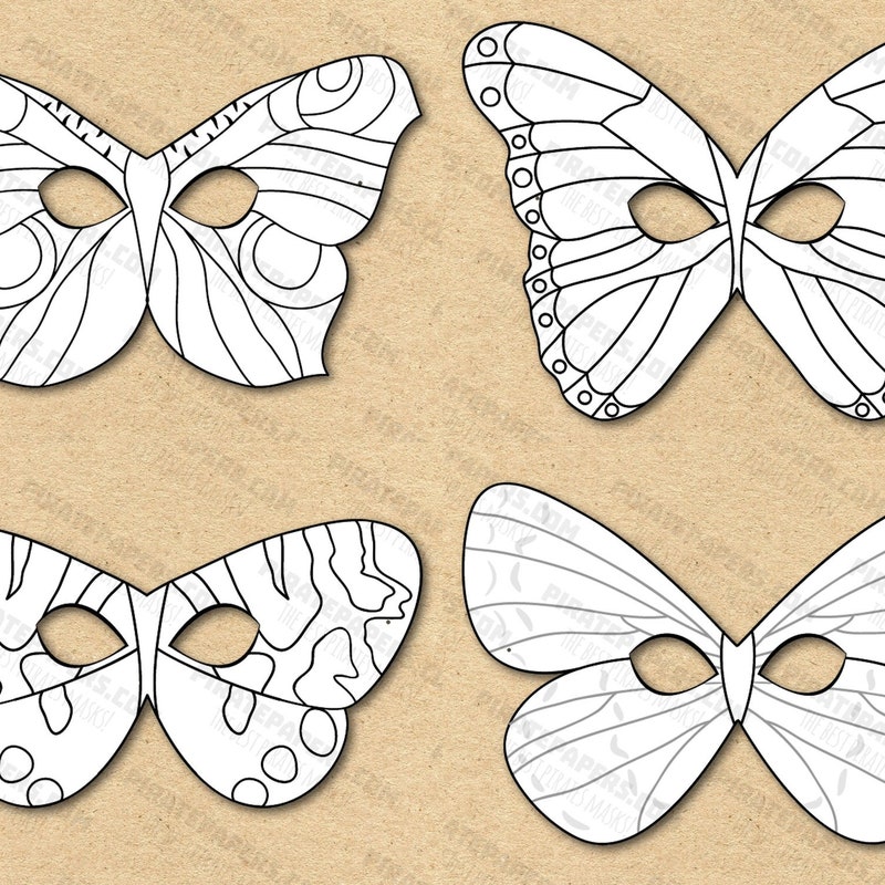 Butterfly Face Mask - Etsy