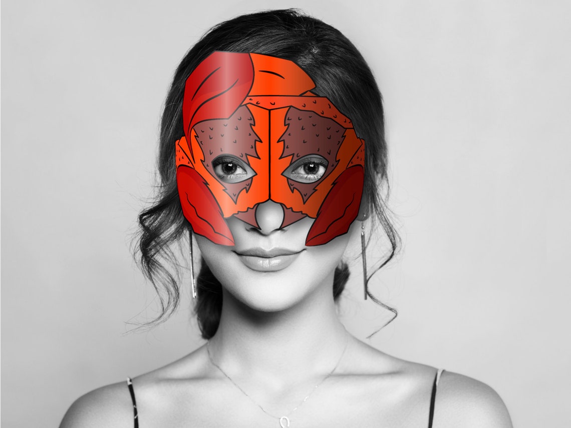 Scorpion Mask Printable Paper DIY for Kids and Adults. PDF - Etsy