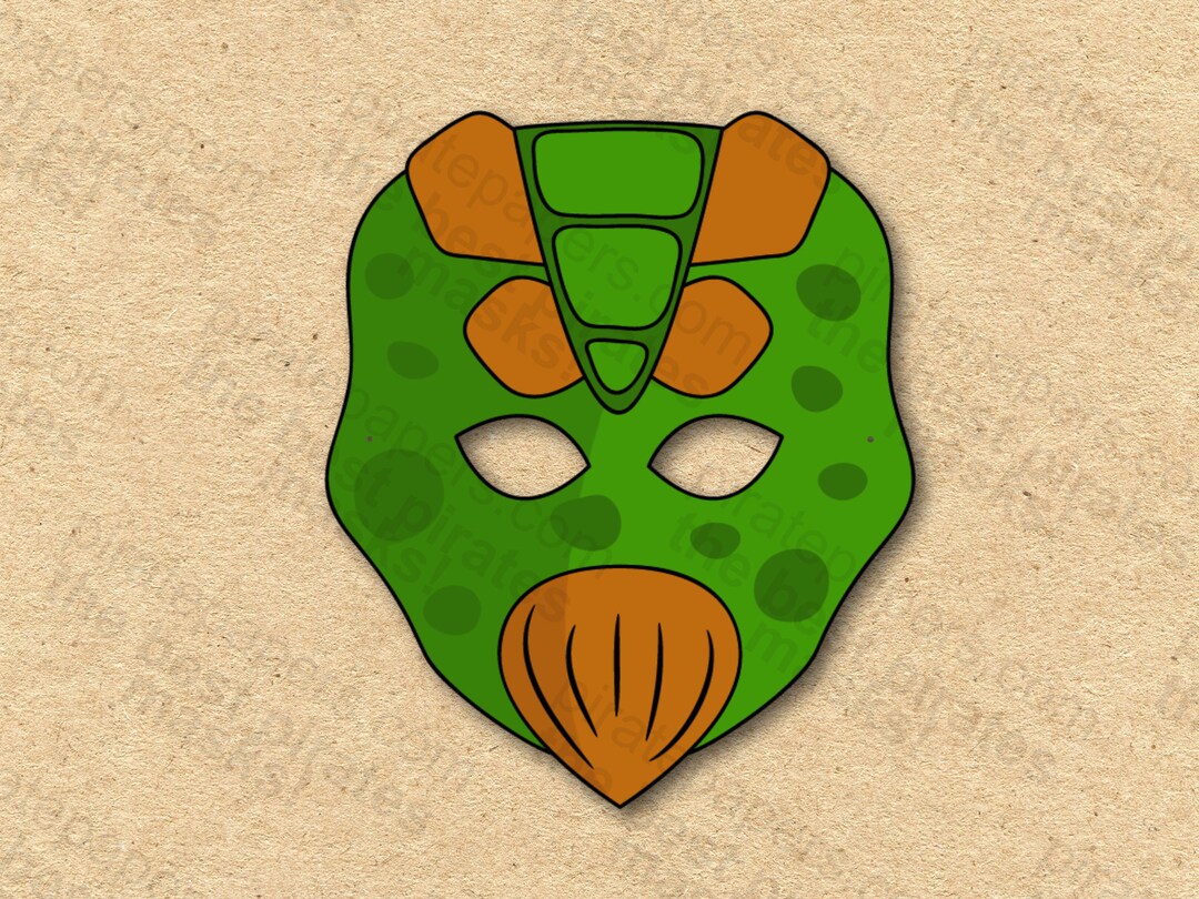 Dinosaur Stegosaurus Mask Printable Paper DIY for Kids and - Etsy