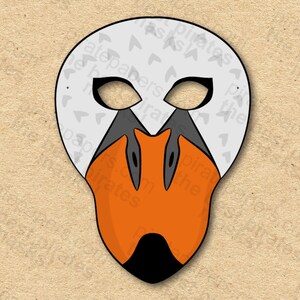 Swan Mask Printable Paper DIY for Kids and Adults. PDF - Etsy