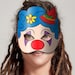Сircus Clown 2 Printable Mask, Paper DIY for Kids and Adults. PDF ...
