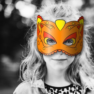 Fairy 2 Mask Printable Paper DIY for Kids and Adults. PDF - Etsy