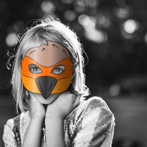 Bird Mask Printable Paper DIY for Kids and Adults. PDF - Etsy