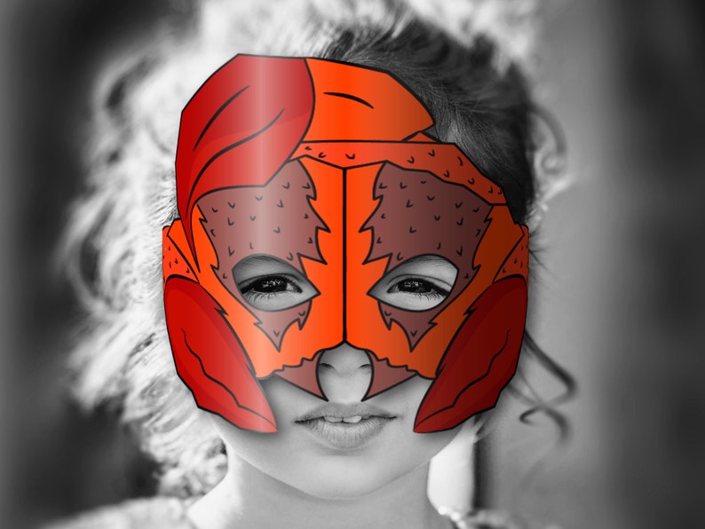 Scorpion Masks Printable Color Coloring Paper DIY for Kids - Etsy