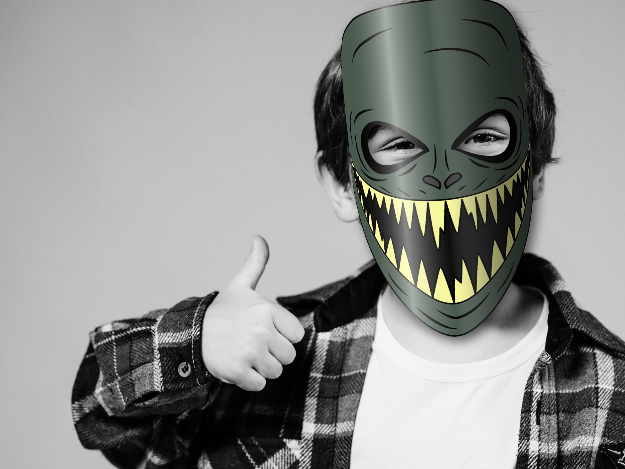 Creepy Mask Printable Paper DIY for Kids and Adults. PDF - Etsy UK