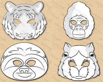 Cinderella Mask Printable Paper DIY for Kids and Adults. PDF - Etsy