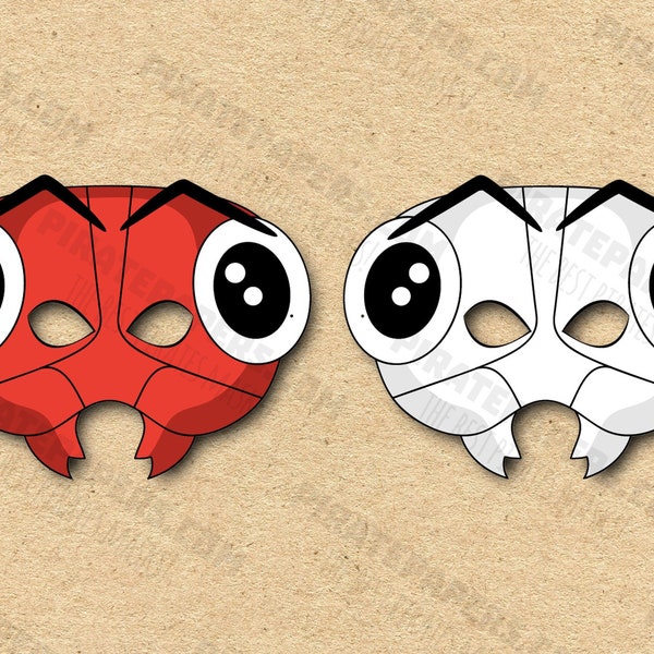 Printable Ant Mask Template - Etsy
