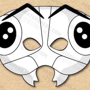 Ant Masks Printable Color + Coloring, Paper DIY for Kids and Adults ...