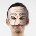 Old Man Mask Printable, Paper DIY for Kids and Adults. PDF Template ...