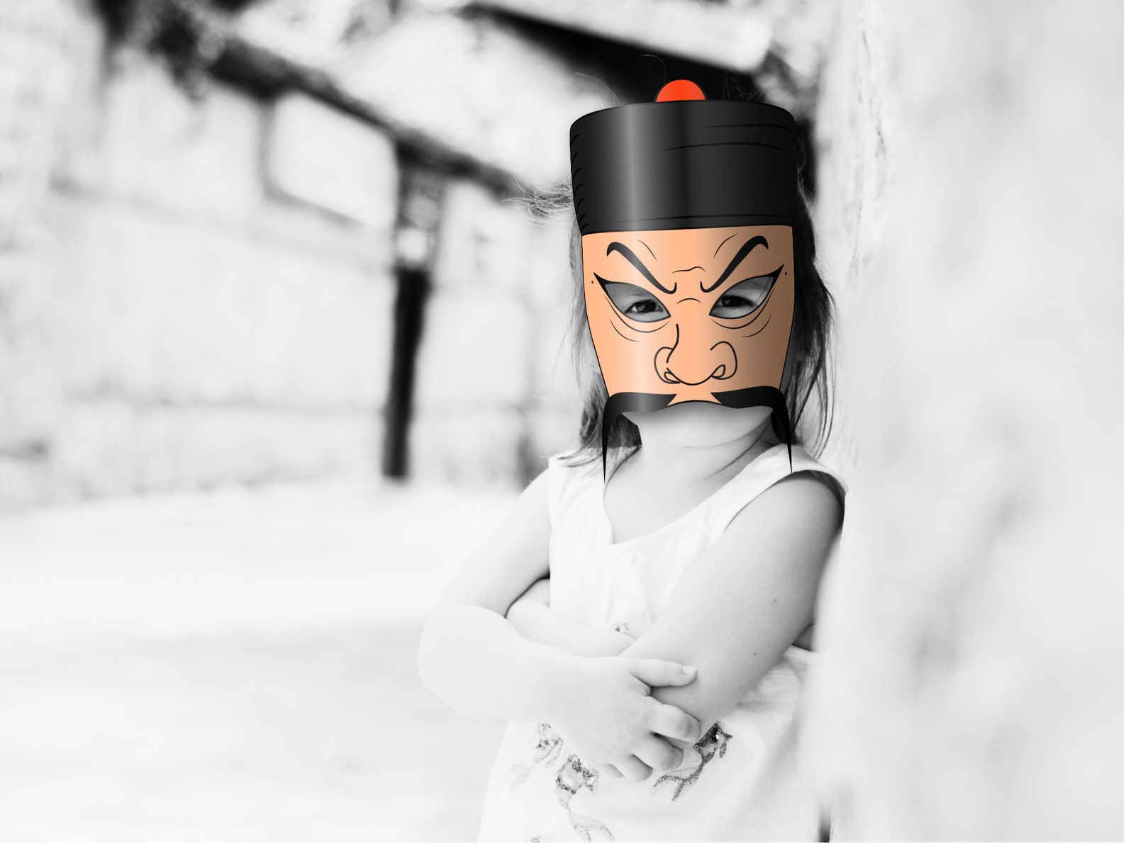 Pirate Cheung Po Tsai Mask Printable Paper DIY for Kids and - Etsy