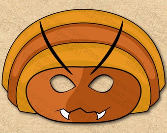 Buy Ant Mask Printable Paper DIY for Kids and Adults. PDF Online in ...