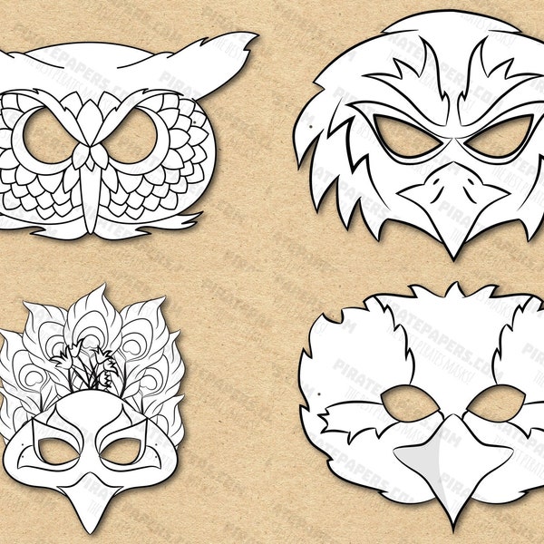 Bird Mask - Etsy