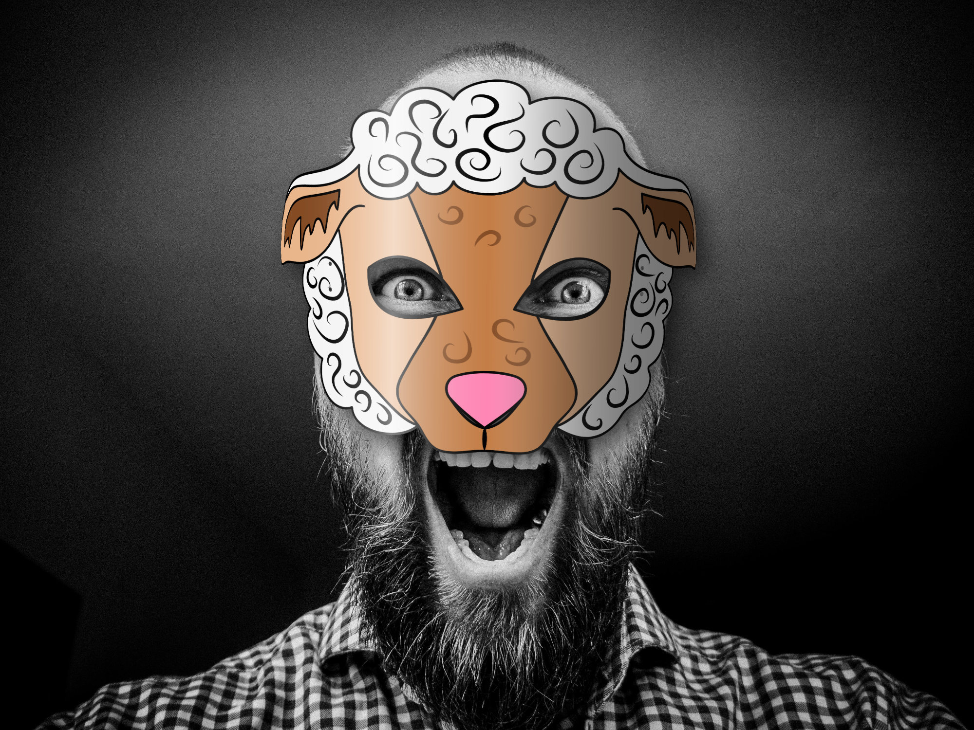 Sheep Mask Printable Paper DIY for Kids and Adults. PDF - Etsy Canada