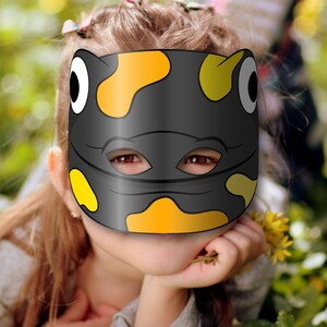 Salamander Mask Printable, DIY Paper (PDF Template) - Etsy