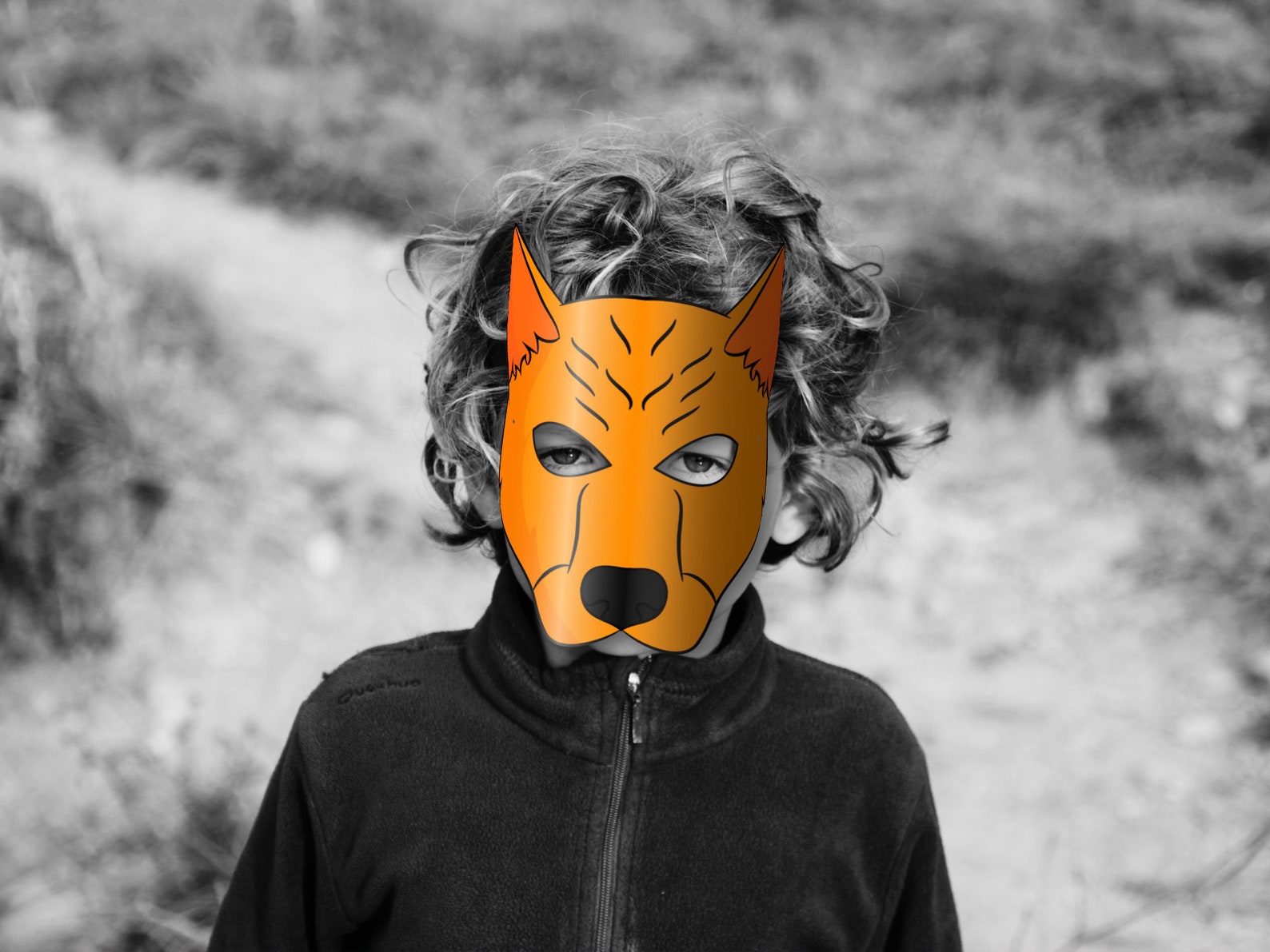 Dingo Mask Printable Paper DIY for Kids and Adults. PDF - Etsy