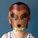 Werewolf Masks Printable Color Coloring, Paper DIY for Kids and Adults ...