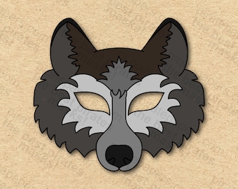 Big Bad Wolf Face Paint