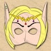 Elf Mask Printable, Paper DIY for Kids and Adults. PDF Template ...