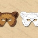 Bear Masks Printable Color Coloring, Paper DIY for Kids and Adults. PDF ...