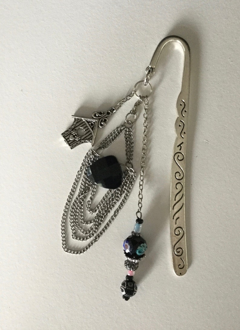 Antique Silver plated Hook Bookmark - Etsy