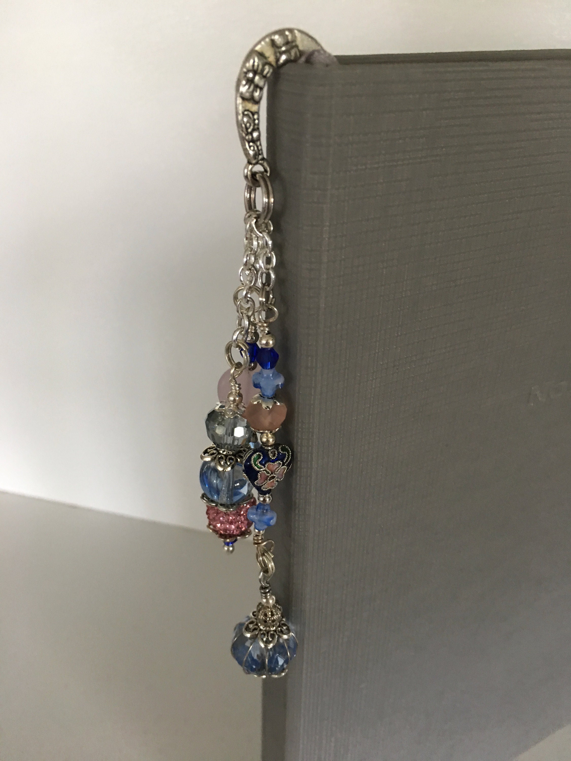 Hook Bookmark With a Variation of Colors and Beading | Etsy