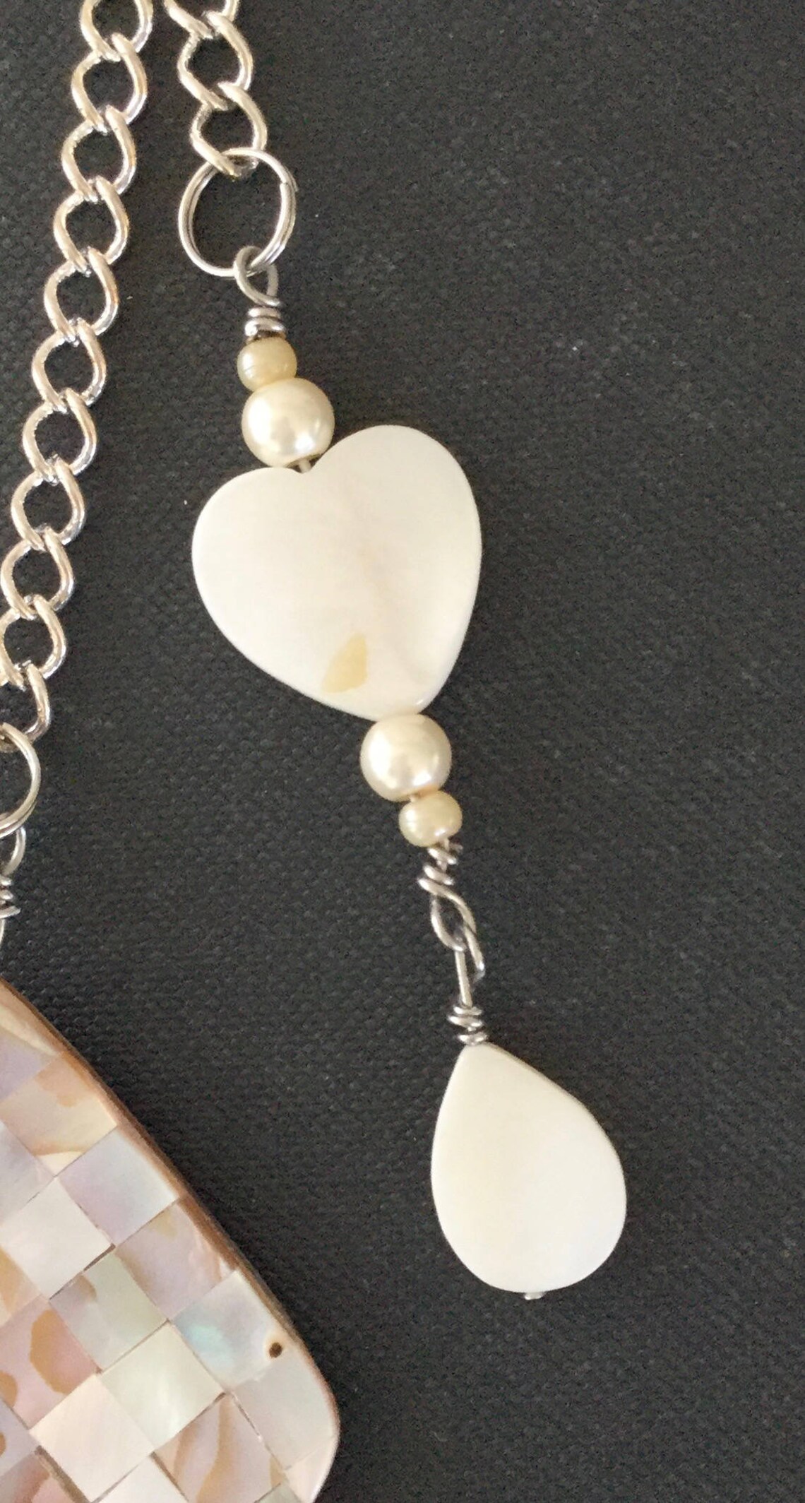 Ivory Beaded Chain Handmade Pull for Fan or Light or Even a - Etsy