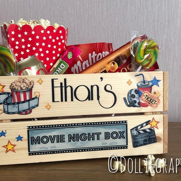 Movie Night Box - Etsy UK