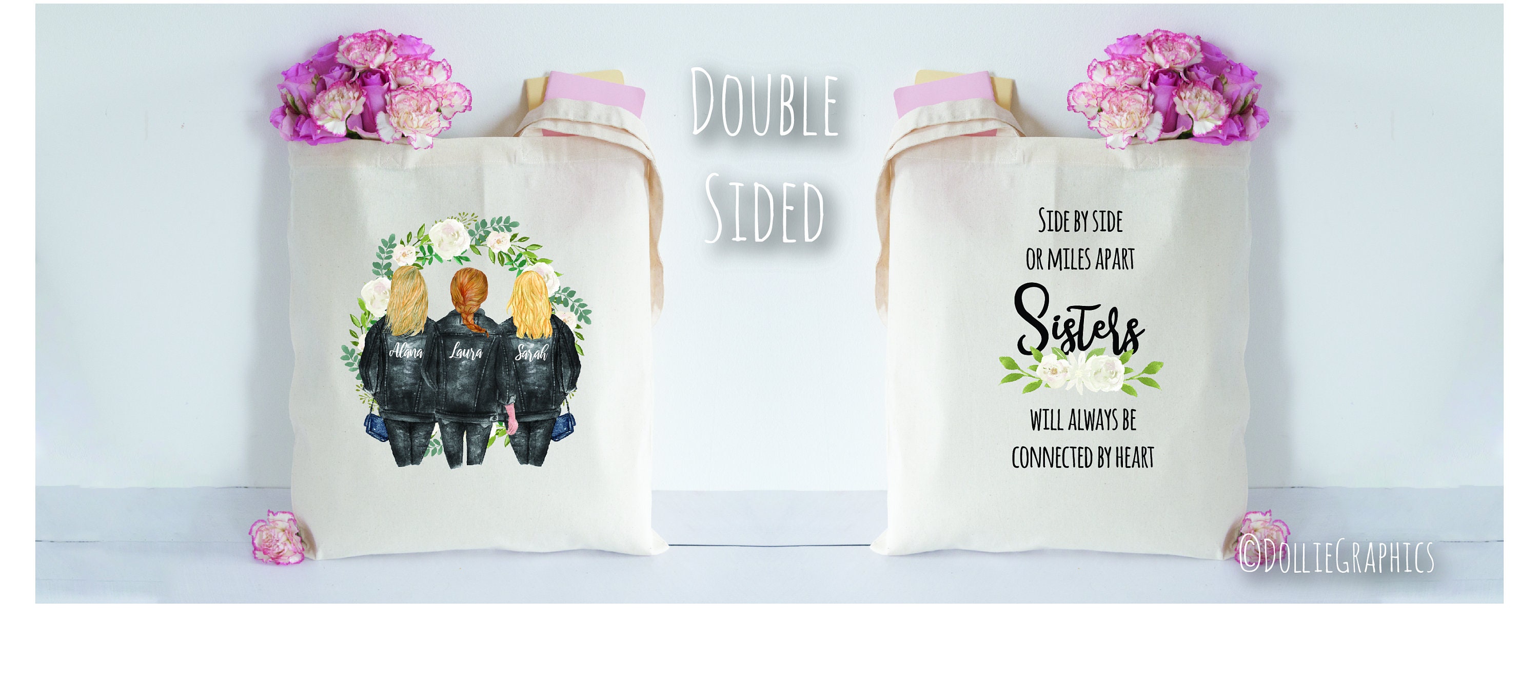 Personalised Sister Double Sided Mug Sisters Personalised - Etsy UK