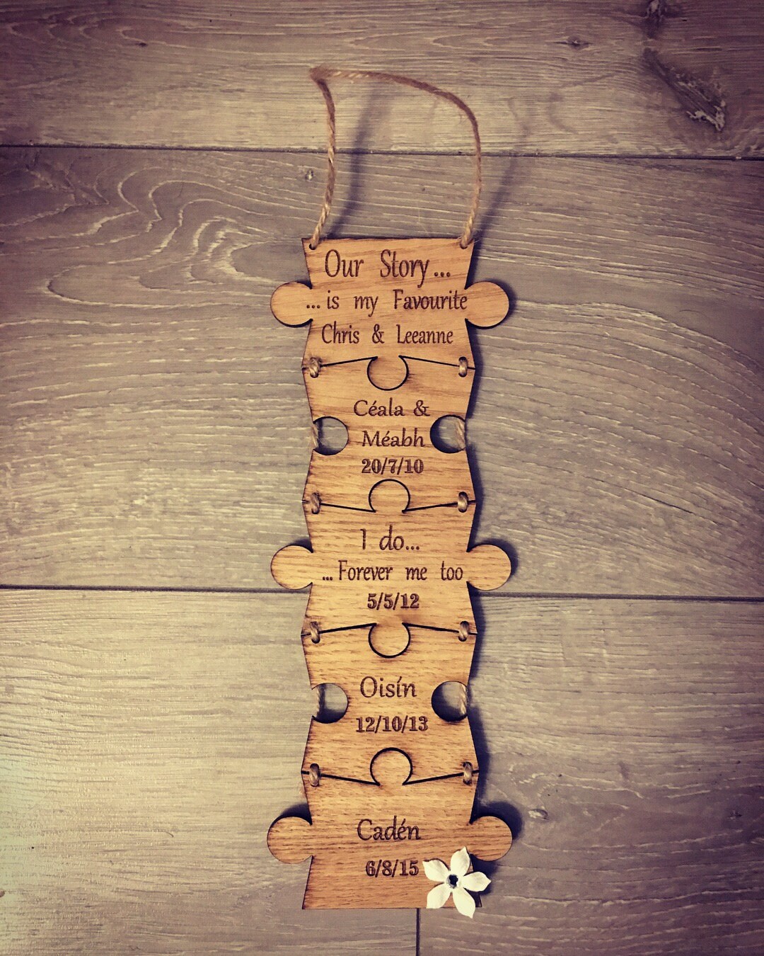 Personalised Gift Family Momento Wall Decor Sentimental - Etsy