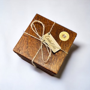 Shotgun Cartridge Coaster Set, Sapele Wood, Rustic, Country Style ...