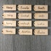 Wedding Table Name Places Rustic Wooden Engraved - Etsy
