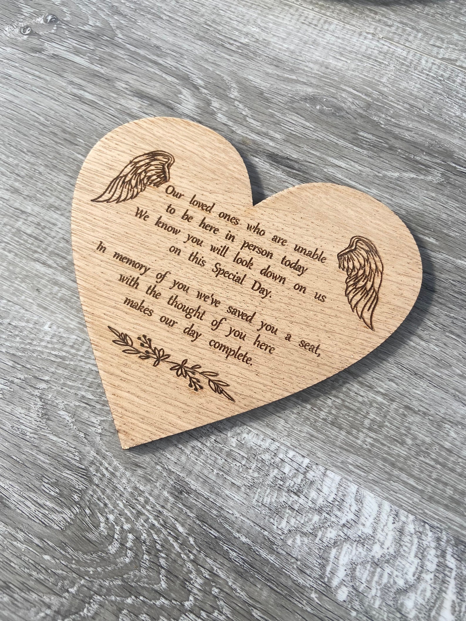 Wedding in Memory of Missing Person, Wedding Memorial, Missing Family ...