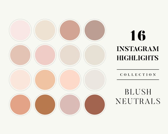 Neutral Blush Colors