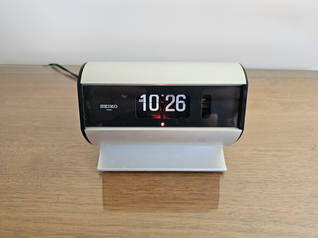 Fully Refurbished Vintage 1976 Seiko DP-640 Flip Clock and Alarm - Etsy
